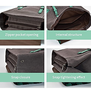 Kahopy Anime Backpack Canvas Shoulders BookBag 3D Print Daypack Schoolbag Laptop Back Pack for Anime Fans