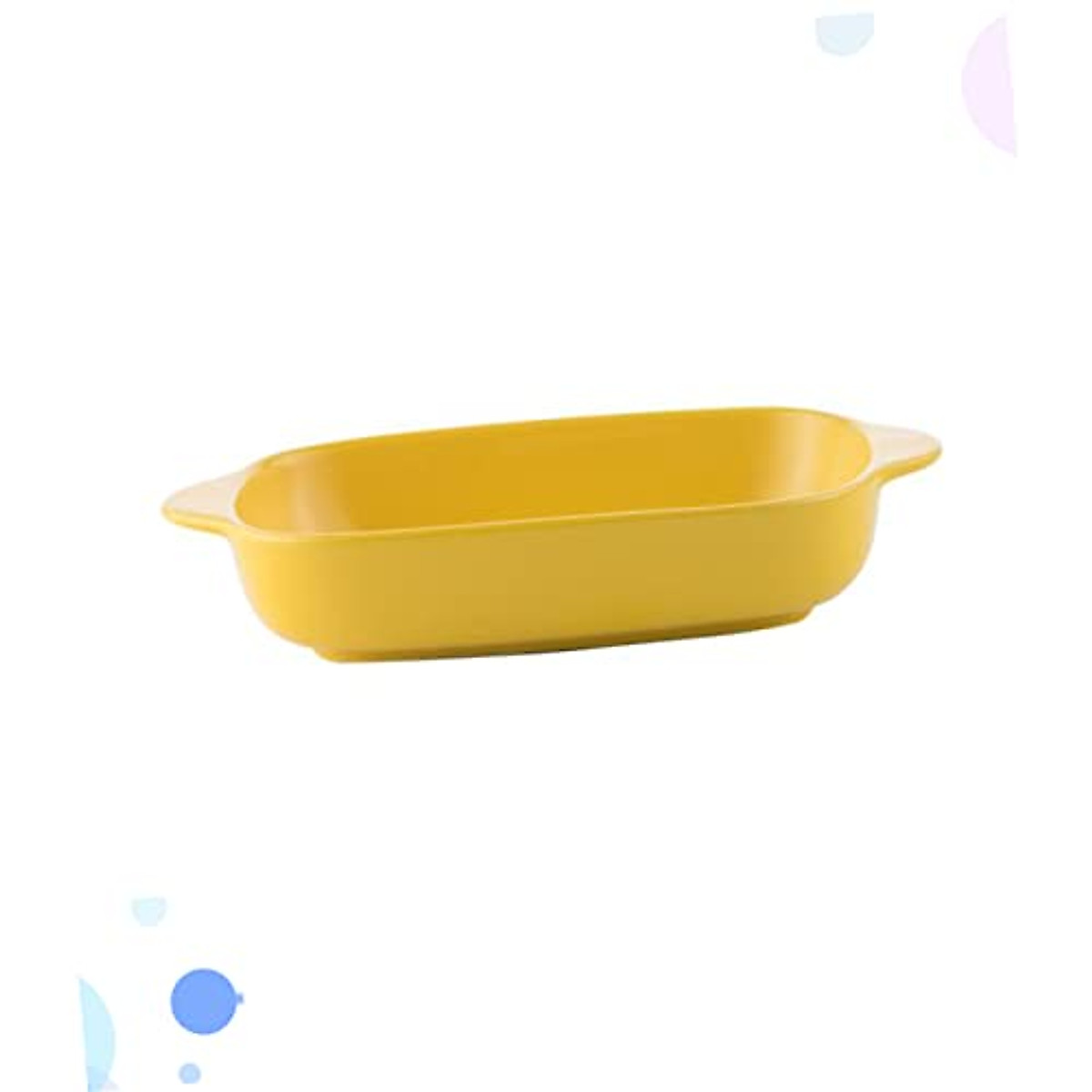 Luxshiny Nonstick Bakeware Ceramic Griddle Ceramic Loaf Pan Ceramic Bakeware Brownie Pan Baking Loaf Pan Spaghetti Deep Baking Dish Oven Kitchen Supplies Bread Baking Tray Cake Baking Tray