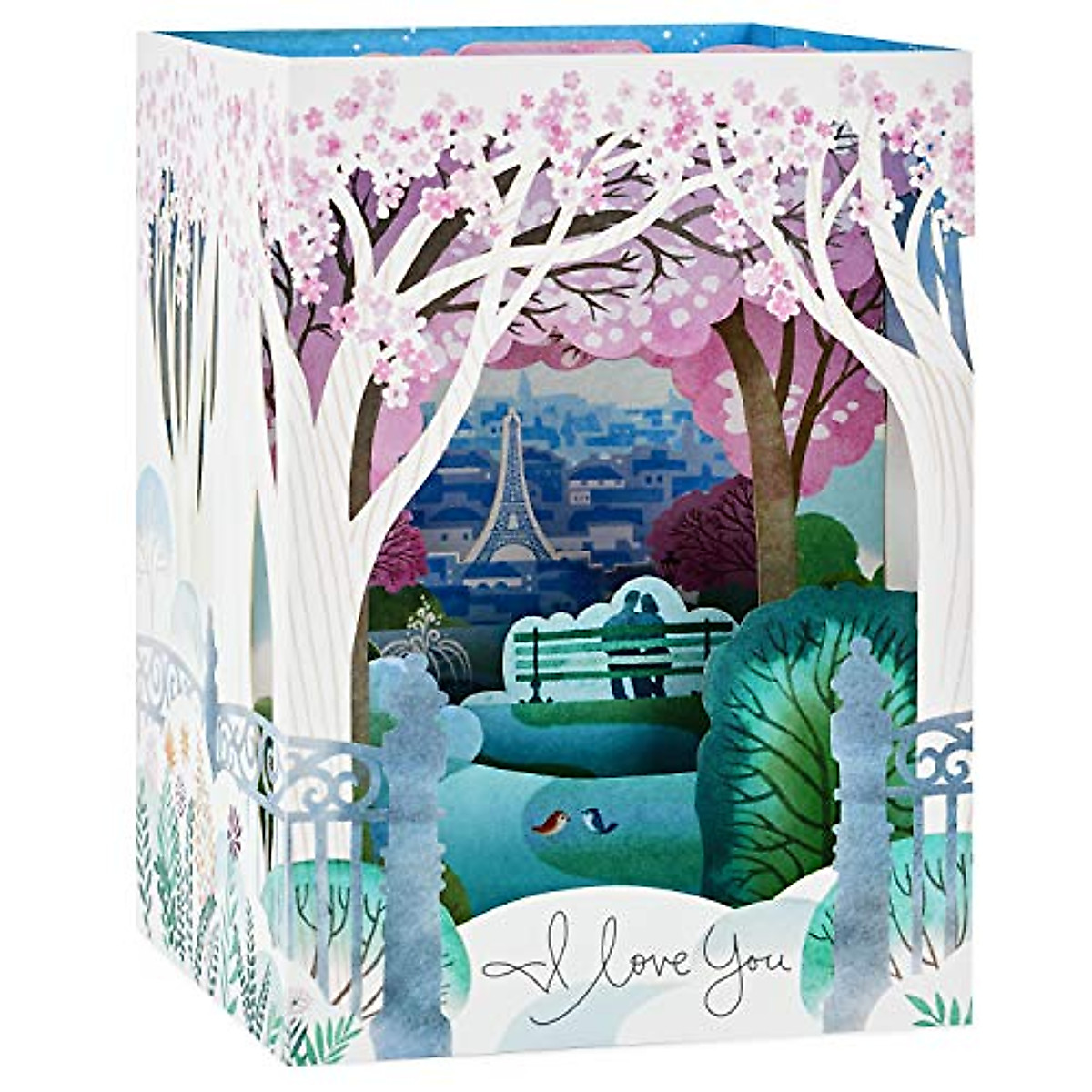 Hallmark Paper Wonder Displayable Pop Up Anniversary Card (Paris) (899RZW1009)