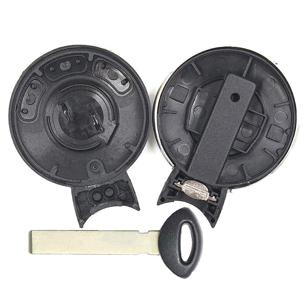 Keymall keyless entry remote car Key fob Shell Case 3 Button for BMW Mini Cooper 2007-2014,Just Key Shell