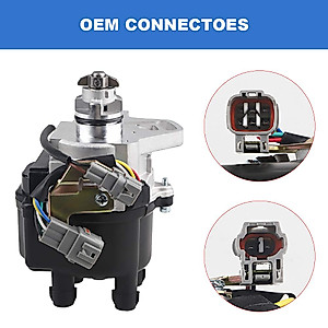 JDMON Compatible with Ignition Distributor Toyota Corolla Celica Geo Prizm 1.6L 1.8L 1993 1994 1995 Replace 19020-16280 19020-16250