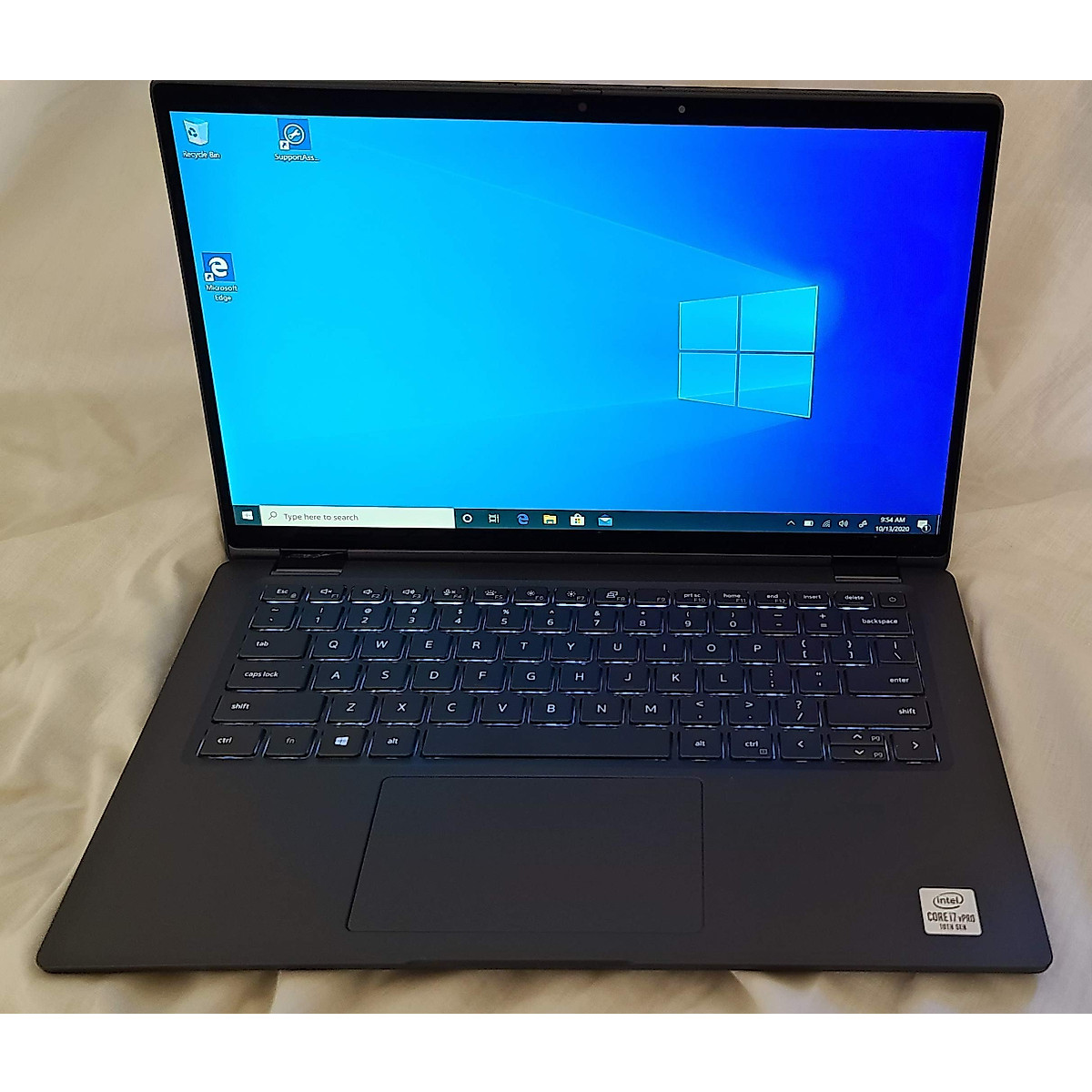 Dell Latitude 7410 14" Touchscreen 2 in 1 Notebook - Full HD - 1920 x 1080 - Core i7 i7-10610U 10th Gen 1.8GHz Hexa-core (6 Core) - 16GB RAM - 256GB SSD (Renewed)