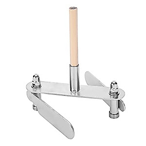 Woodworking Scriber, Marking Center Finder, Stainless Steel Locator Marking Center Finder Center line Tool 60mm, Scribing Gauge