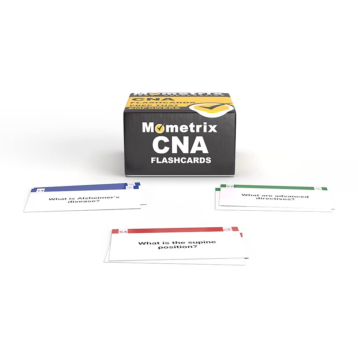 CNA Study Cards 2024-2025: CNA Test Prep with Practice Test Questions for the Certified Nursing Assistant Exam [Full Color Cards]