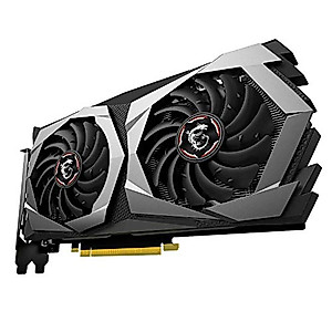 MSI Gaming GeForce GTX 1650 Super 128-Bit HDMI/DP 4GB GDRR6 HDCP Support DirectX 12 Dual Fan VR Ready OC Graphics Card (GTX 1650 Super Gaming X)