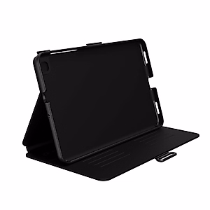 Speck Products Balance Folio Case and Stand, Compatible with Samsung Galaxy Tab A 8.4, Black/Black (136588-1050)