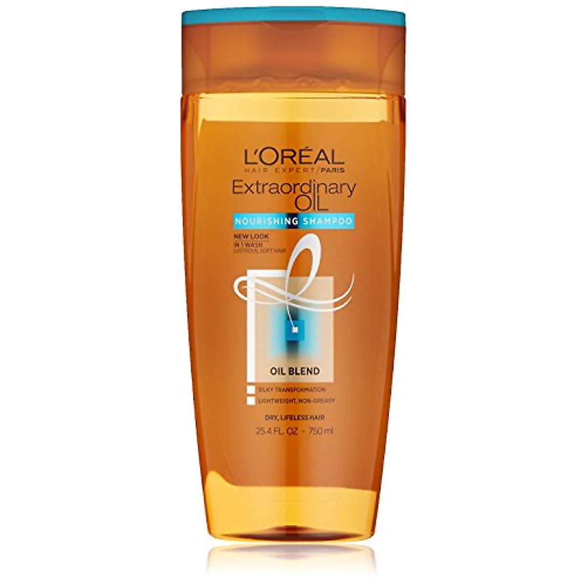 L'Oréal Paris Hair Expert Extraordinary Oil Shampoo, 25.4 fl. oz. (Packaging May Vary)