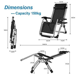 Balcony Office Relaxing Chair Outdoor Recliner Garden Chairs with Cup Holder for Adult Relax Comfort | Office Desk Chairs Folding Reclining Sun Lounger Chair Sunbed for Beach Patio