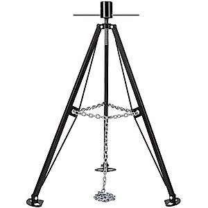 WEIZE 5th Wheel Tripod Stabilizer For trailer, Durable King Pin Stabilizer Adjustable from 39" to 53", 5000lb Load Capacity
