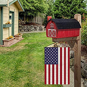 American Garden Flag USA Independent Day 4th of July Celebrate Burlap Double Sided Outdoor Yard Decorations 12.5 x 18 Inch