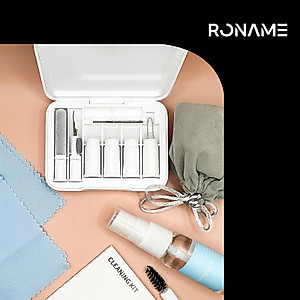 iPhone Cleaner Kit, Multi-Function Cleaning Repair Kit with Soft Brush for Airpod, Cleaner Kit for Phone Charging Port & Speaker, Charger Cables, Headphones, Watch, iPhone, iPad, Camera