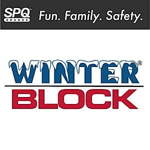 Winter Block Winter Pool Cover for Above Ground Pools, 24’ Ft., Round Winter Aboveground Pool Cover, 8-Year Warranty, Includes Winch and Cable, Superior Strength & Durability, UV Protected