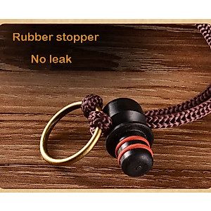 OPENDOOR Natural Wine Gourd, Outdoor Portable Water Bottle, Water, Wine,Medicine Gourd (9.5 tall)