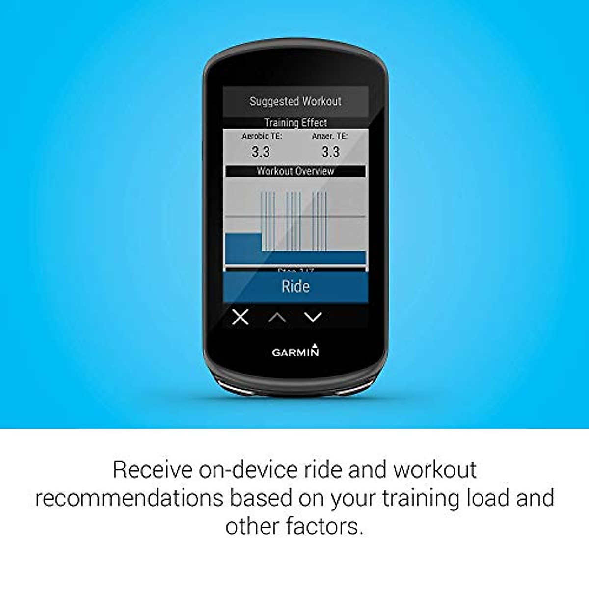 Garmin Edge 1030 Plus, GPS Cycling/Bike Computer, On-Device Workout Suggestions, ClimbPro Pacing Guidance and More (010-02424-00) (Renewed)