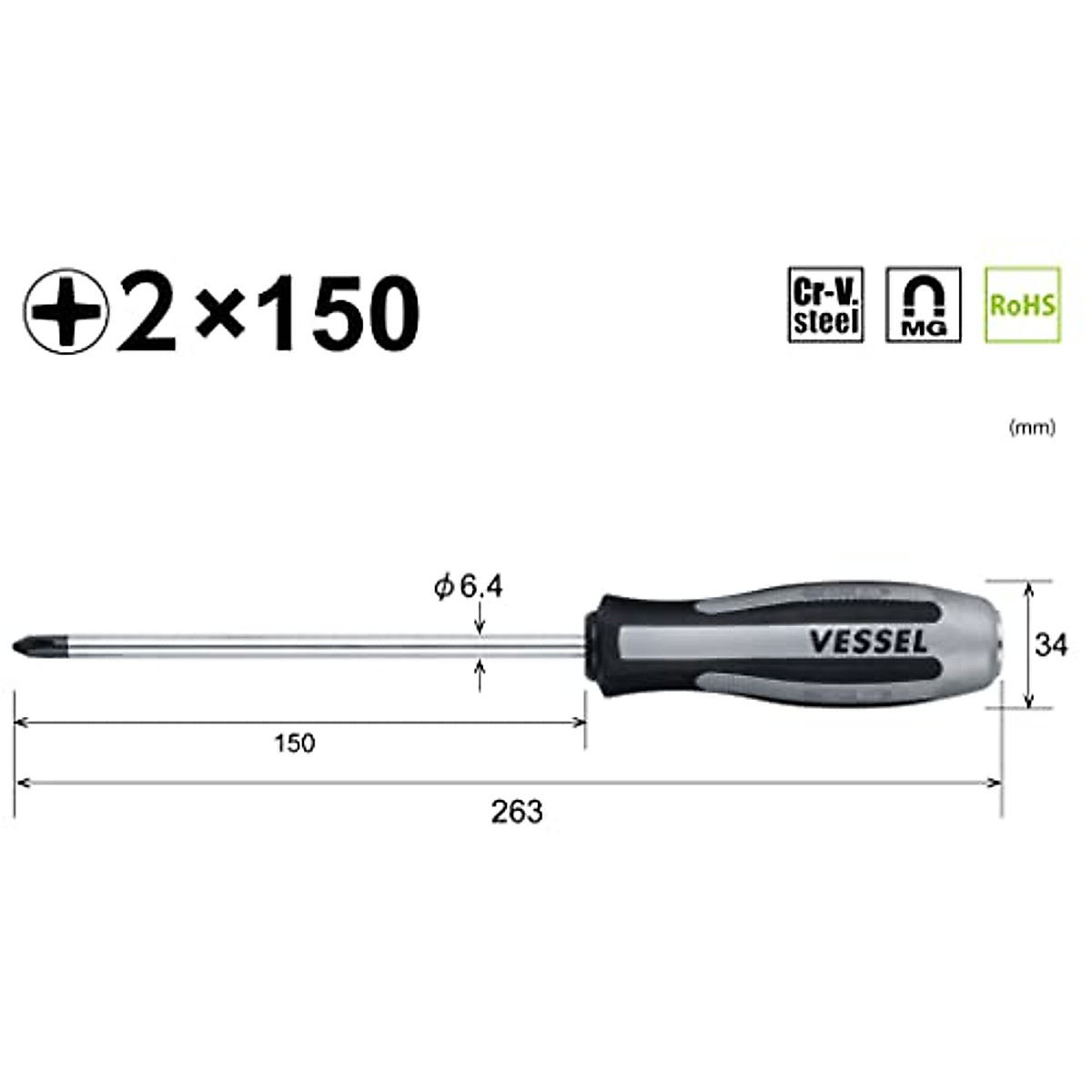 VESSEL MEGADORA IMPACTA (+2x150(6") J)