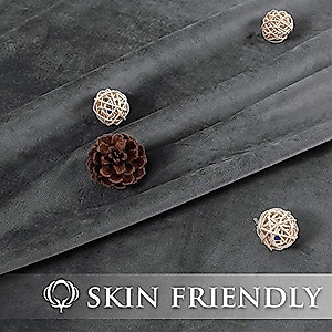 StangH Gorgeous Home Decoration Bundle Velvet Curtains & Velvet Valances