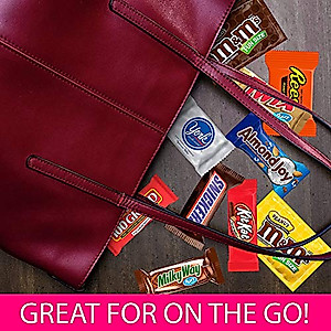 Bundle of Bulk Chocolate Candy Variety Pack, 5lbs Assorted Chocolate Treats in Gift Snack Box, Individually Wrapped Snacks for Party Favors and Holiday Goodie Bags