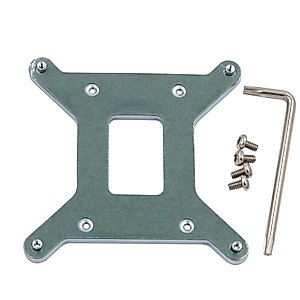 GENNEL Metal LGA1700 Motherboard Backplate, CPU Radiator Base Heatsink Mounting Backplane for Intel LGA 1700