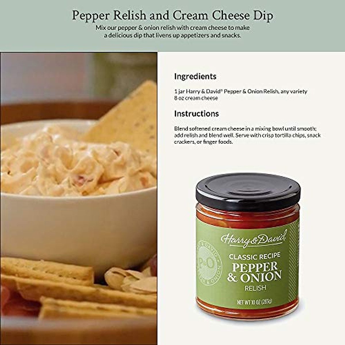Harry & David Classic Recipe Pepper & Onion Relish (26 Ounces)