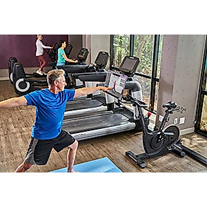 Echelon Smart Connect Fitness Bike, 30-Day Free Echelon Membership, Easy Storage, Small Spaces, Cushioned Seat, Solid Design, HIIT, Top Instructors, 32 Resistance Levels, Bluetooth, EX-7S