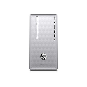 HP Pavilion Desktop Computer, Intel Core i7-8700, 12GB RAM, 1TB Hard Drive, Windows 10 (590-p0070, Silver)