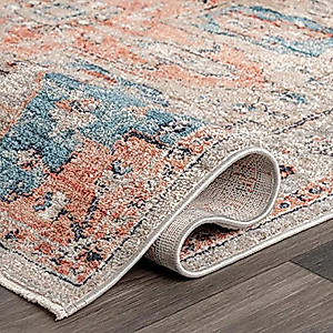 nuLOOM Astra Persian Vintage Area Rug, 10' x 14', Beige