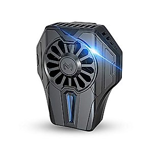 FENGCHUANG MEMO Mobile Phone Radiator, Cell Phone Cooler, Cold Wind Handle Fan, Portable Mobile Phone Radiator Cooling Fun, Gaming Semiconductor Cooling Phone