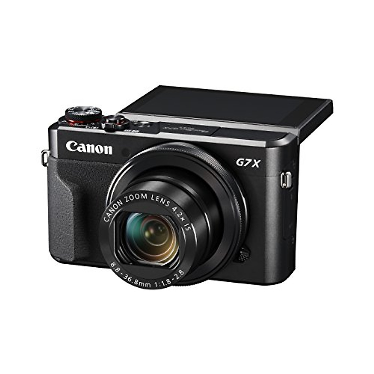 Canon PowerShot G7 X Mark II Digital Camera w/ 1 Inch Sensor and tilt LCD screen - Wi-Fi & NFC Enabled with Canon Battery Pack