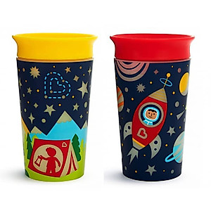 Munchkin 21193: 9Oz Miracle 360° Glow in The Dark Sippy Cup (Assorted)
