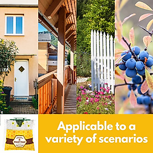 Stingmon 8 Pack Yellow Jacket Traps, Disposable Wasp Traps Outdoor Hanging, Carpenter Bee Traps for Outside, Hornet Trap, Hornet Killers for Fly, Insects and Bug, DWTA-8P03