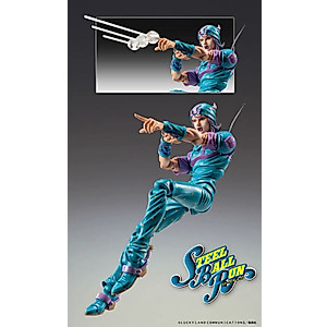 Medicos Super Action Statue JoJo's Bizarre Adventure Part VII - Steel Ball Run: Johnny Joestar Second (6.10 inches) Action Figure