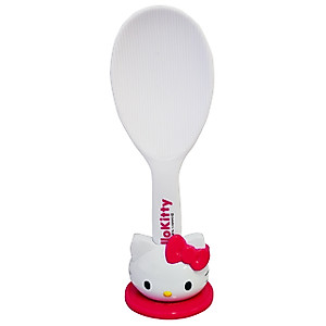 Sanrio Hello Kitty Shamoji (Rice Paddle) with a Stand