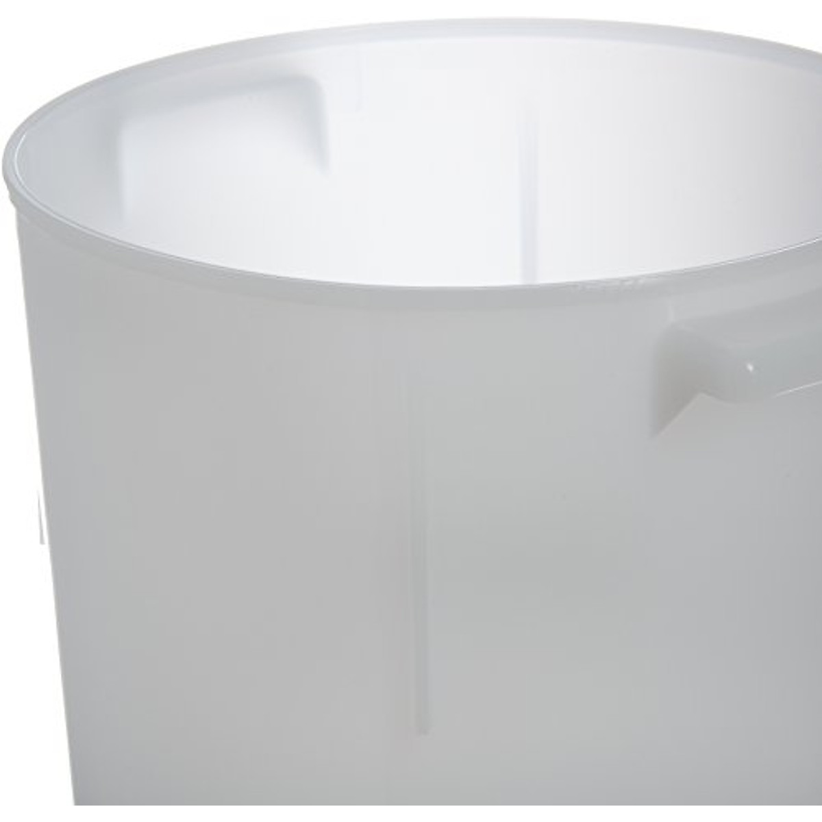 Carlisle FoodService Products 060002 BPA-Free Bains Marie Round Storage Container, 6 Quart, White