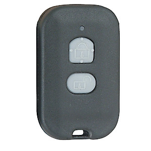 MiLocks XF-02P Digital Deadbolt Door Lock with Keyless Entry via Remote Control and Keypad Code for Exterior Doors, Polished Brass