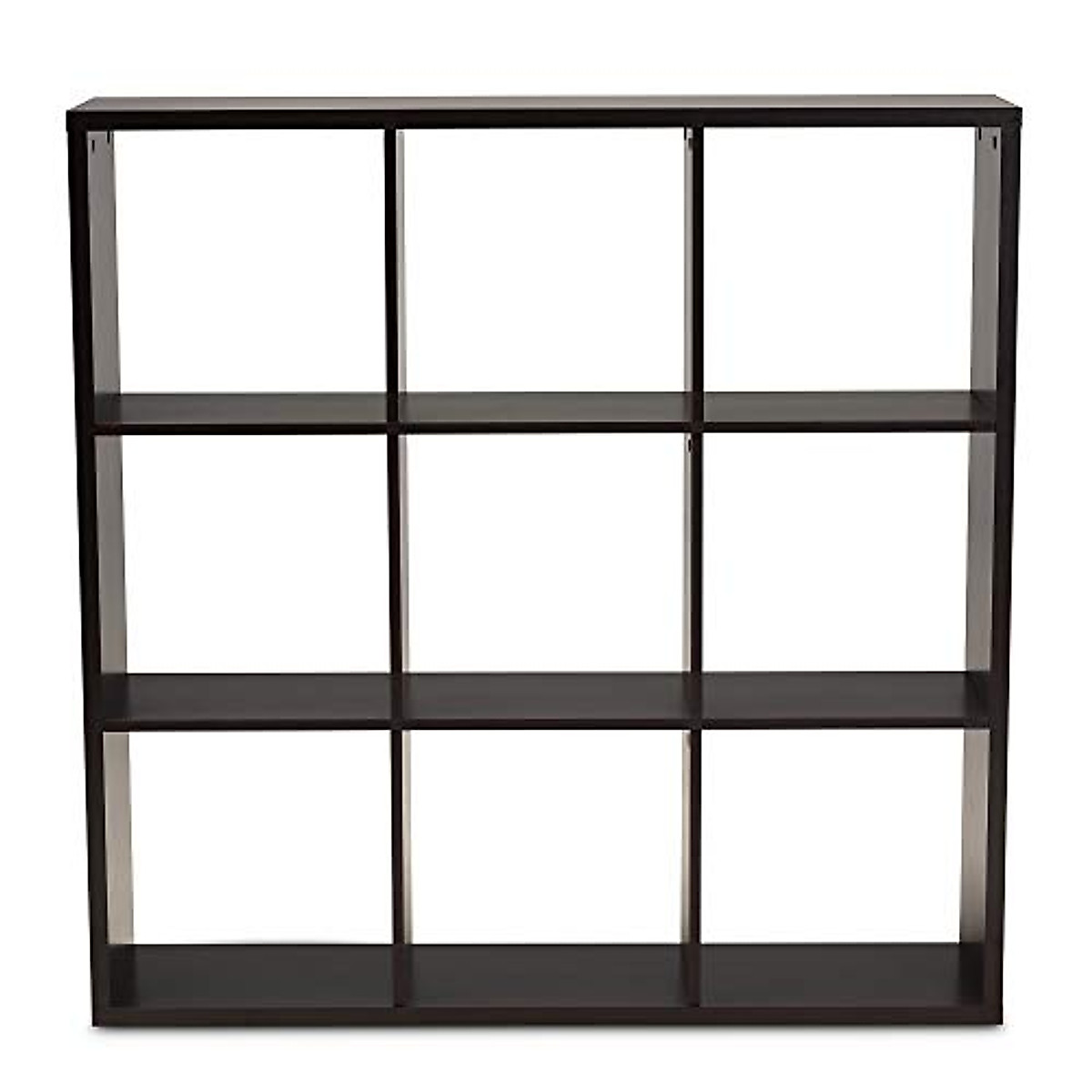 Baxton Studio Multipurpose Shelving and Cabinets, One Size, Dark Brown
