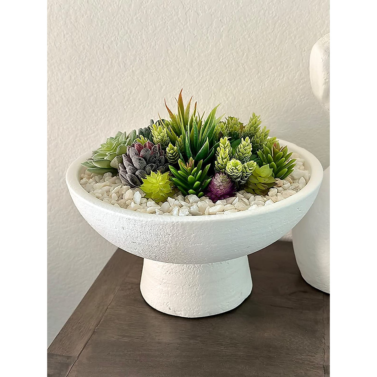 Anoak Artificial Succulent Plants - 16 Pcs Set Faux Succulents Unpotted Fake Succulent Plants, Premium Crafting DIY Floral Decor for Home Garden Office Party (High Realistic )