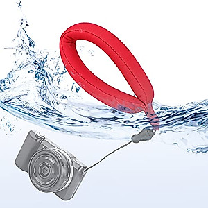Weewooday 6 Pcs Floating Wrist Strap Waterproof Camera Phone Float Lanyard Foam Floating Band for Camera, Cell Phone, Waterproof Bag, 6 Colors
