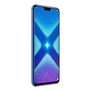 HUAWEI Honor 8X (64GB + 4GB RAM) 6.5" HD 4G LTE GSM Factory Unlocked Smartphone - International Version No Warranty JSN-L23 (Blue)