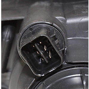 Evan Fischer Driver and Passenger Side Headlight Set of 2 Compatible with 2006-2008 Hyundai Sonata - HY2502135, HY2503135