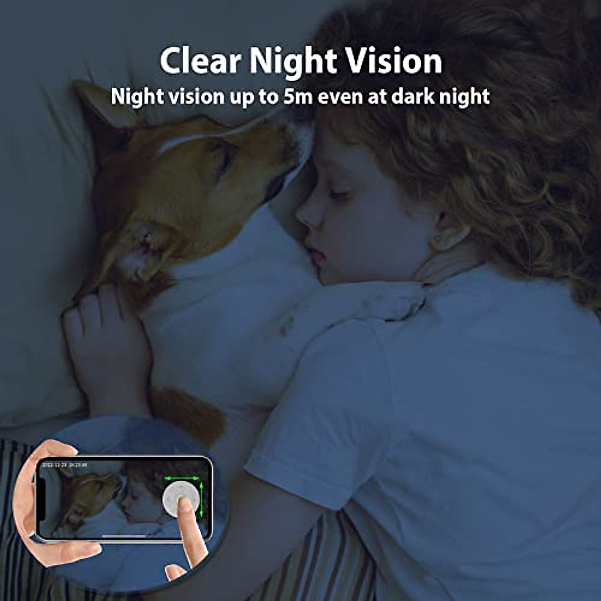 NGTeco 2K Security Camera Indoor, 3MP Pan Tilt WiFi Camera for Home Security/Baby Monitor/Pet, Dog Cam with Motion Detection, Night Vision, Privacy Shield Compatible with Alexa/Google