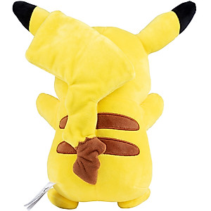 Pokémon 12" Large Happy Pikachu Plush - Officially Licensed - Generation One Figure - Authentic Soft Stuffed Animal Toy - Valentine's Day & Easter Basket Stuffer Gift for Kids, Boys, Girls - 2+