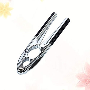 DOITOOL Multitools Nut Shell Opener Nut Crackers Walnut Chestnut Clip Peeler Walnut Plier Heavy Duty Shell Seafood Walnut Opener Tool with Non-Slip Handle for Almonds Hazelnut Crab Opener Macadamia