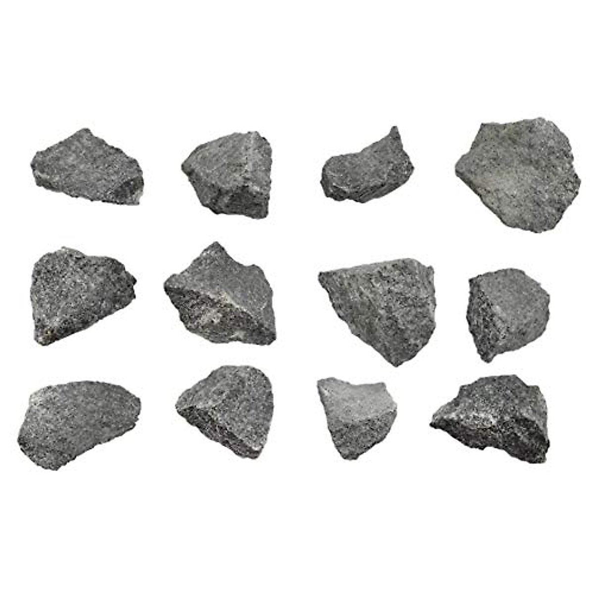 12PK Raw Peridotite, Igneous Rock Specimens - Approx. 1" - Geologist Selected & Hand Processed - Great for Science Classrooms - Class Pack - Eisco Labs