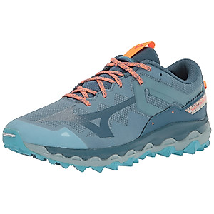 Mizuno Men's Wave Mujin 9 Running Shoe, Provincial Blue/Baby Blue, 9