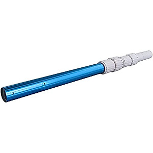 FibroPool Above-Ground Pool Maintenance Kit (Telescoping Pole, Leaf Rake, Vacuum and Brush)