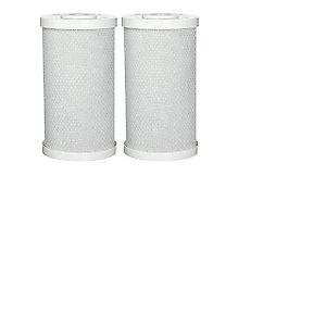Compatible with CB-45-1010 Whole House or Commercial NSF Coconut Activated Carbon Block Water Filter, 4.5" x 10" 2 Pack