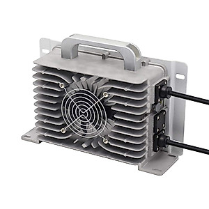 36V 18A Golf Cart Battery Charger for 36 Volt Club Car/Yamaha with Crowsfoot Style Connector Crows Foot Plug Waterproof IP68