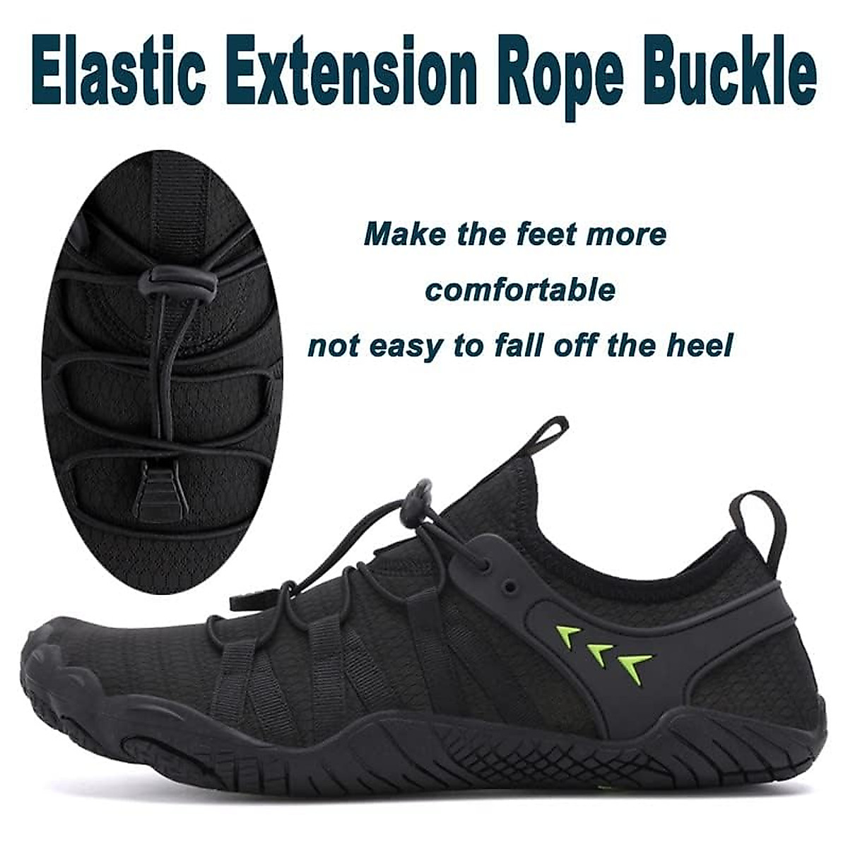 Water Shoes Men Women Barefoot Shoes Outdoor for Beach Aqua Swim Pool River Water Quick Dry Boating Fishing Diving Surfing with Yoga Aerobics
