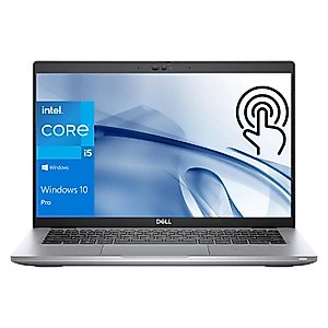 Dell Latitude 5420 14" Touchscreen FHD Business Laptop, Intel Quad-Core i5-1145G7 (Beat i7-1065G7), 16GB DDR4 RAM, 256GB PCIe SSD, WiFi 6, Bluetooth, Fingerprint Reader, Backlit KB, Windows 10 Pro