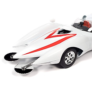 Silver Screen Machines - Speed Racer Mach 5 w/Chim-Chim and Speed Racer Figures (AWSS124)
